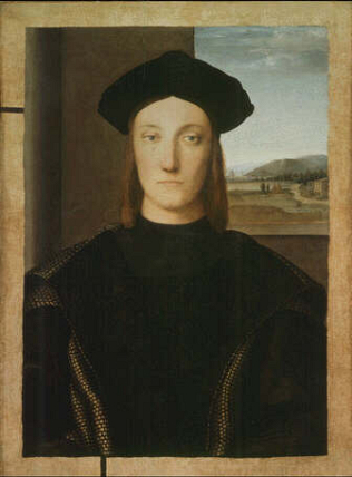 Ritratto di Guidobaldo da Montefeltro :: Raphael 1483-1520